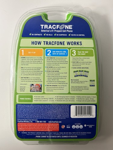 NEW Tracfone Motorola C139 Prepaid mobile Cell phone Silver fone | eBay