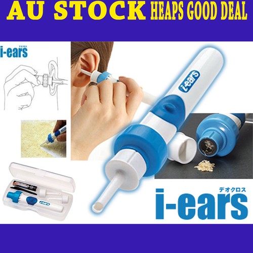 i-ears Self Vibrating Ear Cleaner Kit Strong Safe Quiet Convenient ...