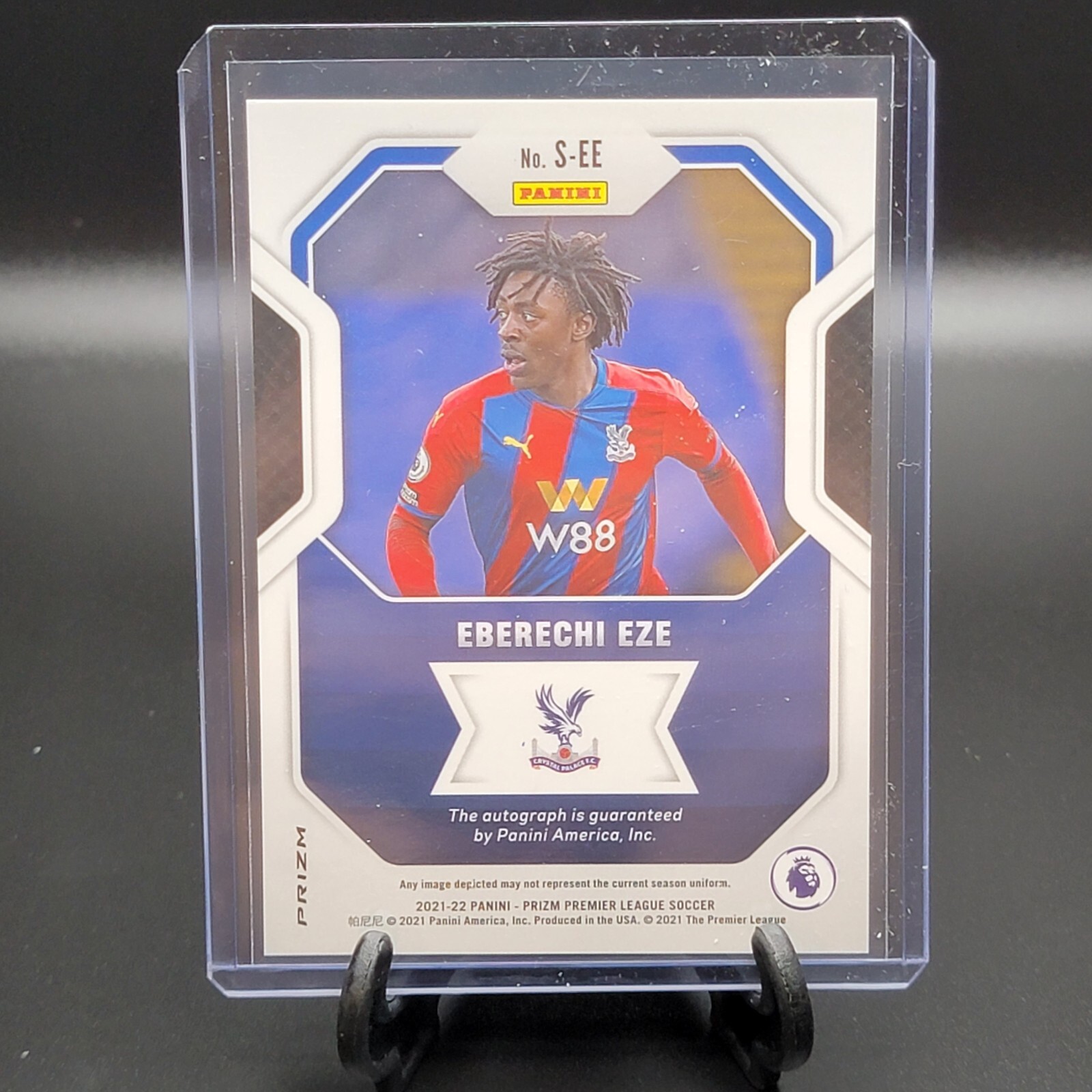 2021-22 Prizm EBERECHI EZE S-EE Signatures PINK ICE PRIZM AUTO SP ...