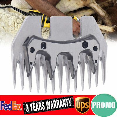 Sheep Shear Cutter 13-Straight Tooth Comb Wool Scissor Goat Hair ...