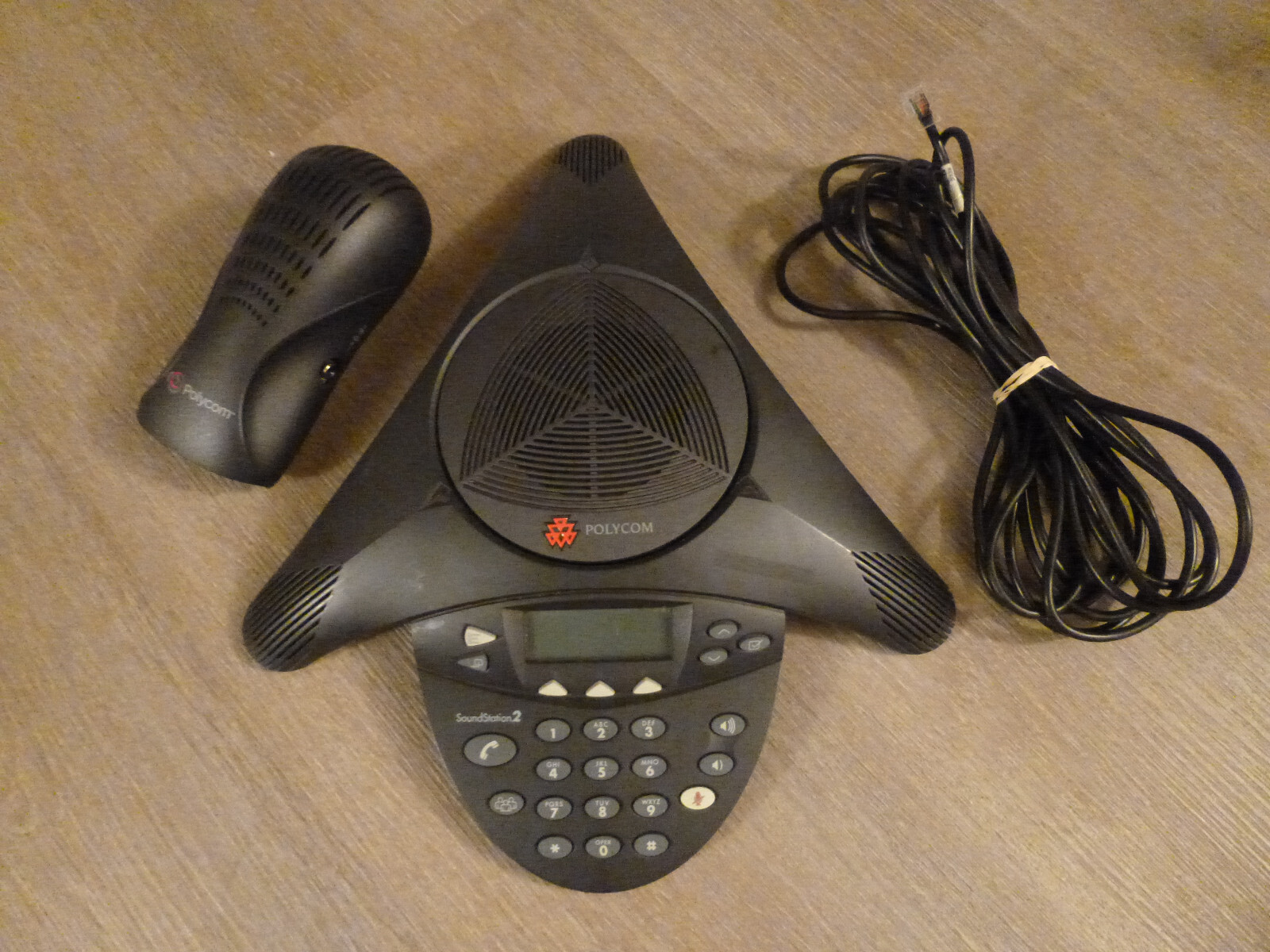 Polycom 2201-16000-601 SoundStation 2 Conference Phone And Wall Module ...