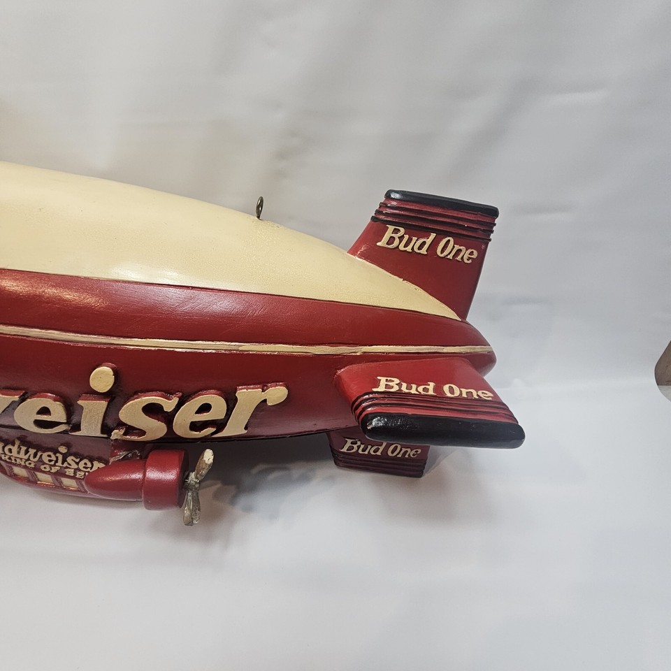 Unique Bud One Blimp Airship Dirigible Resin/fiberglass Budweiser ...