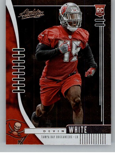 2019 Panini Absolute #190 Devin White RC Rookie Card Tampa Bay ...