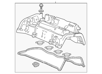 Genuine Honda Cover Assembly Cylinder Head New 12310-RDF-A01 | eBay