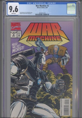 War Machine #2 CGC 9.6 1994 Marvel Comics | eBay