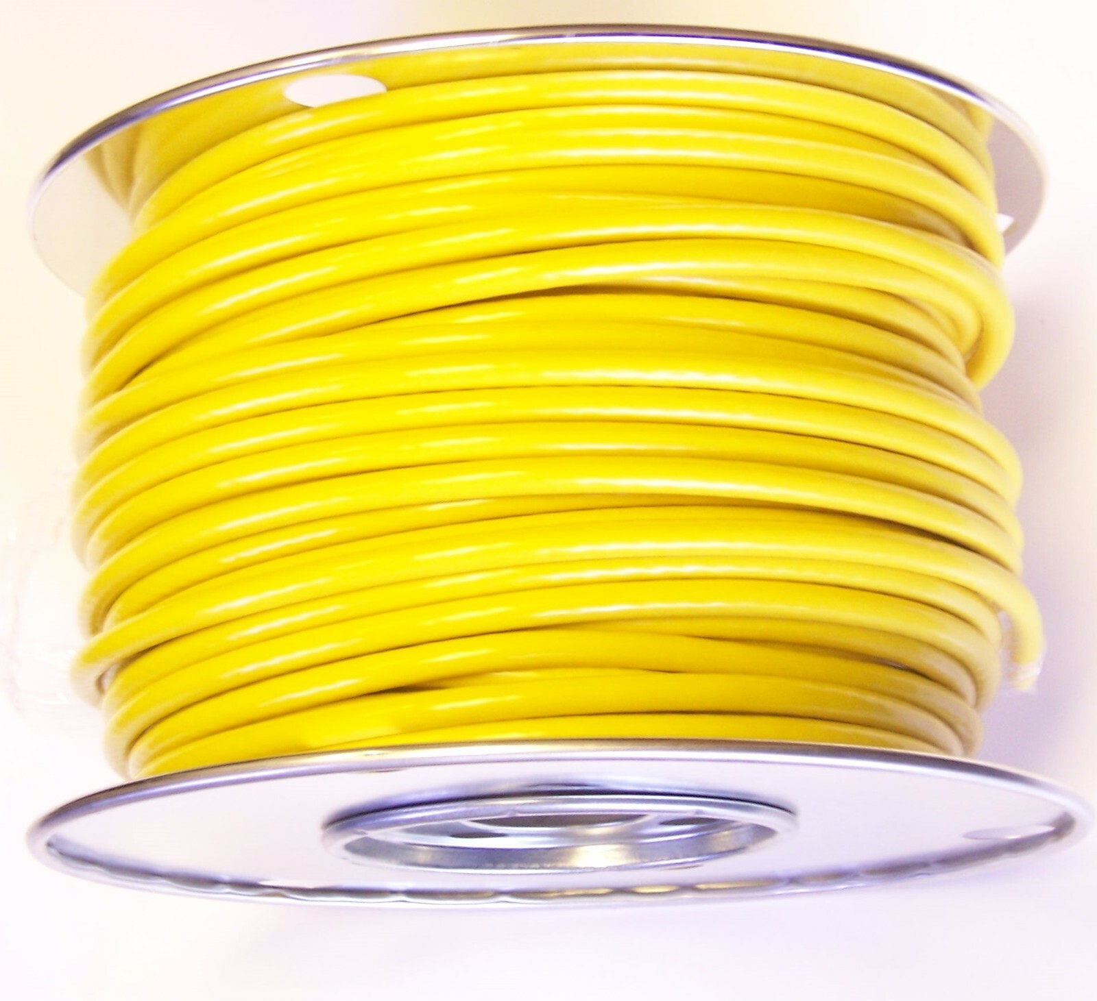 YELLOW Vinyl Coated Cable Wire Rope, 3/16" - 1/4", 7x19, 100 ft Reel | eBay