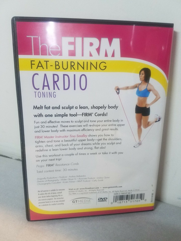 The Firm: Fat-Burning Cardio Toning (DVD, 2016) 18713517050 | eBay