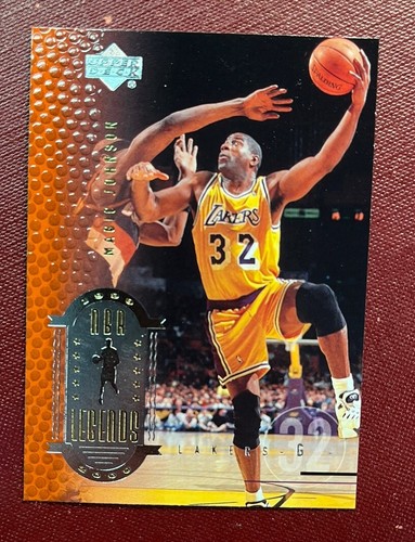 Magic Johnson 2000 Upper Deck NBA Legends Card #32, MINT | eBay