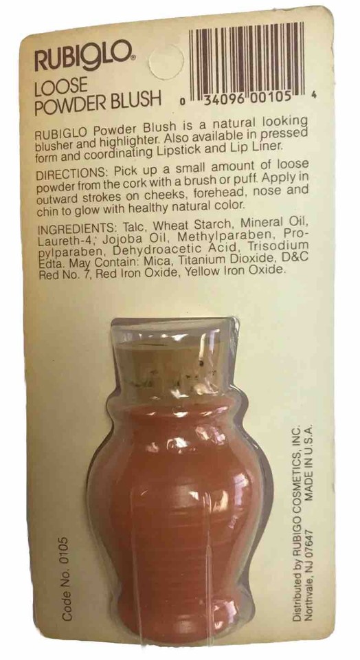 2 Rubiglo Sun Powder Blush Urn sealed 0.14 oz CORAL TONE 0105 please ...