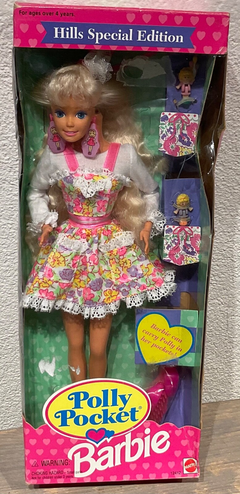 1994 Polly Pocket Barbie doll NRFB Hills Special Edition | eBay