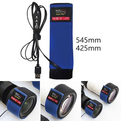 Lens Heater for Telescope Camera Fast Warming 5V 2A Lens Heater Strip ...