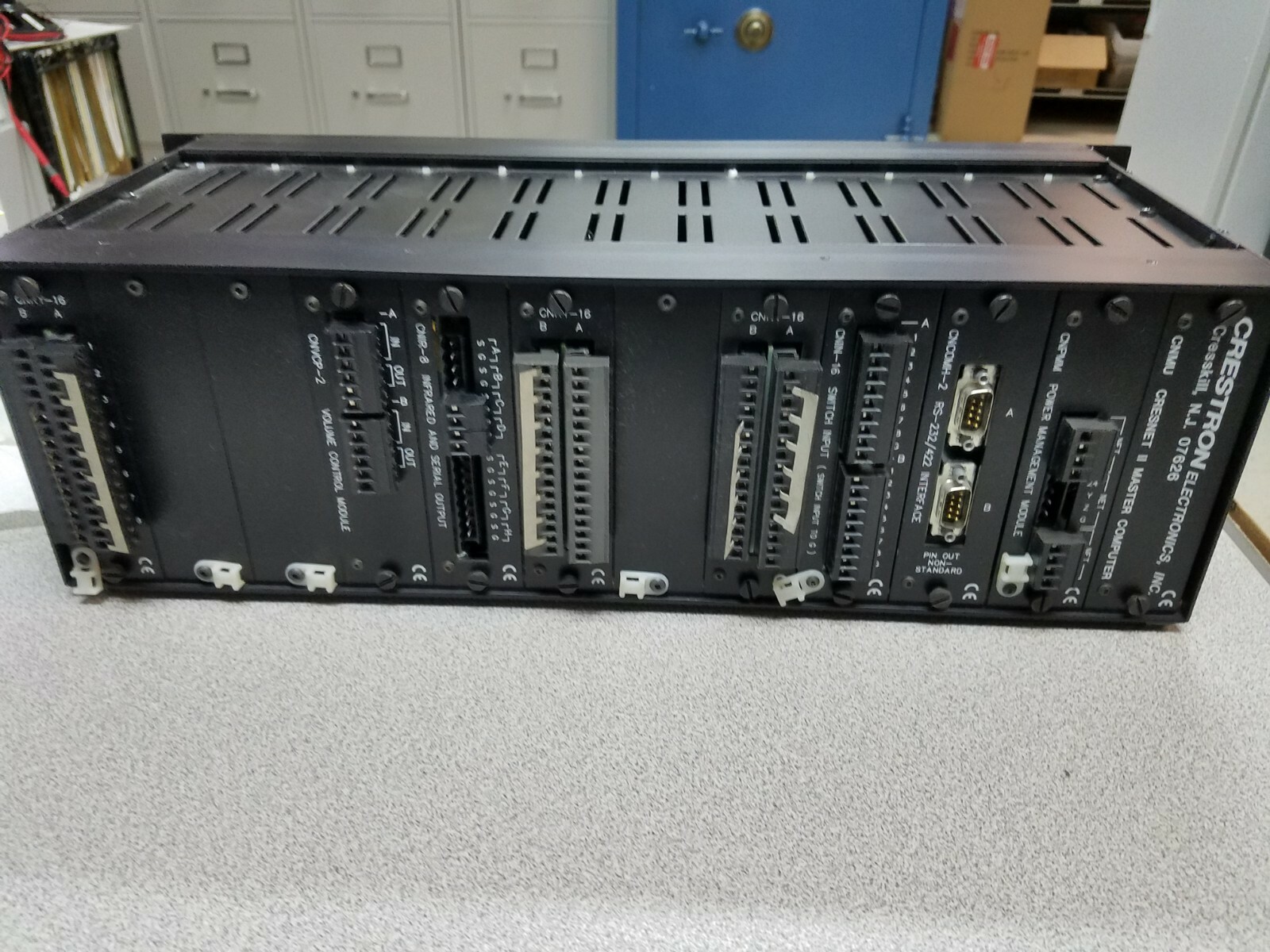 Crestron Cresnet II Control System CNMU, CNPMM, CNCOMH-2, CNRY-16, CNIR ...