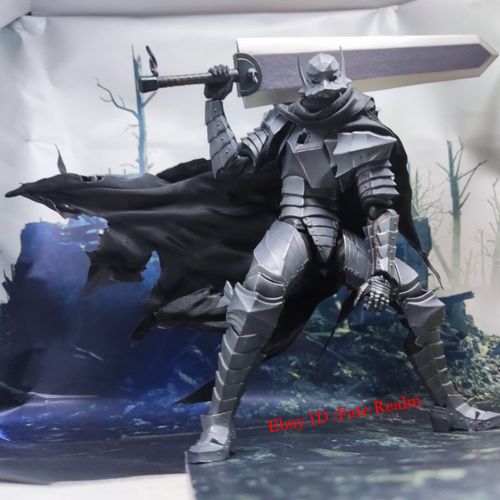 1/12 Custom Wired Cape Cloak For 6'' Berserk Guts Figma Action Figure ...