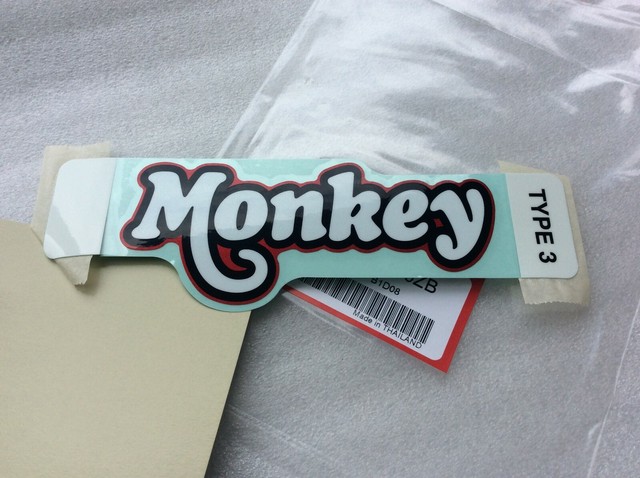 Honda Monkey Decal Sticker Genuine. 86641-K0F-T00ZB for sale online | eBay