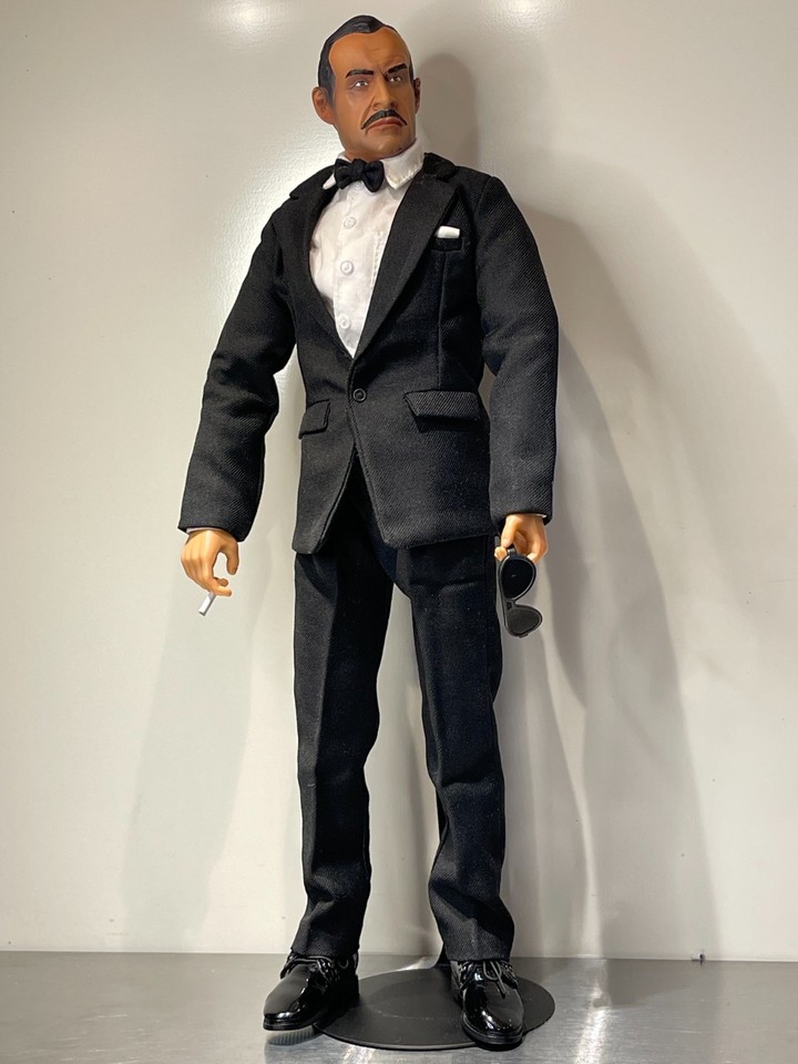 1:6 Scale Custom Sean Connery 007 James Bond 12" Figure with tuxedo ...