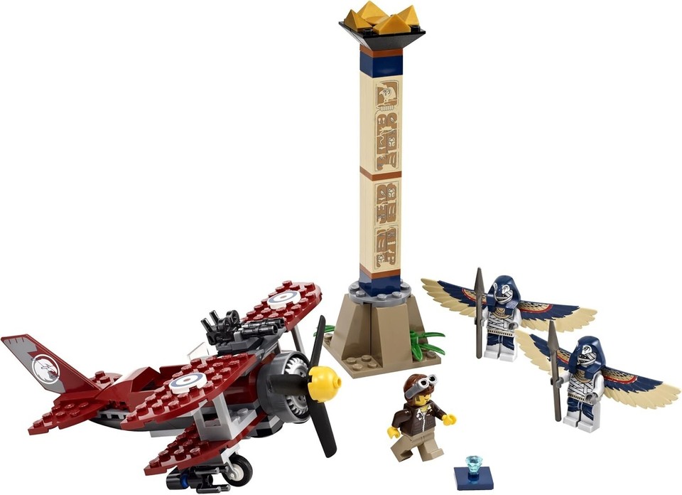 Lego Flying Mummy Attack 7307 Pharaoh's Quest Minifigure Building Set ...