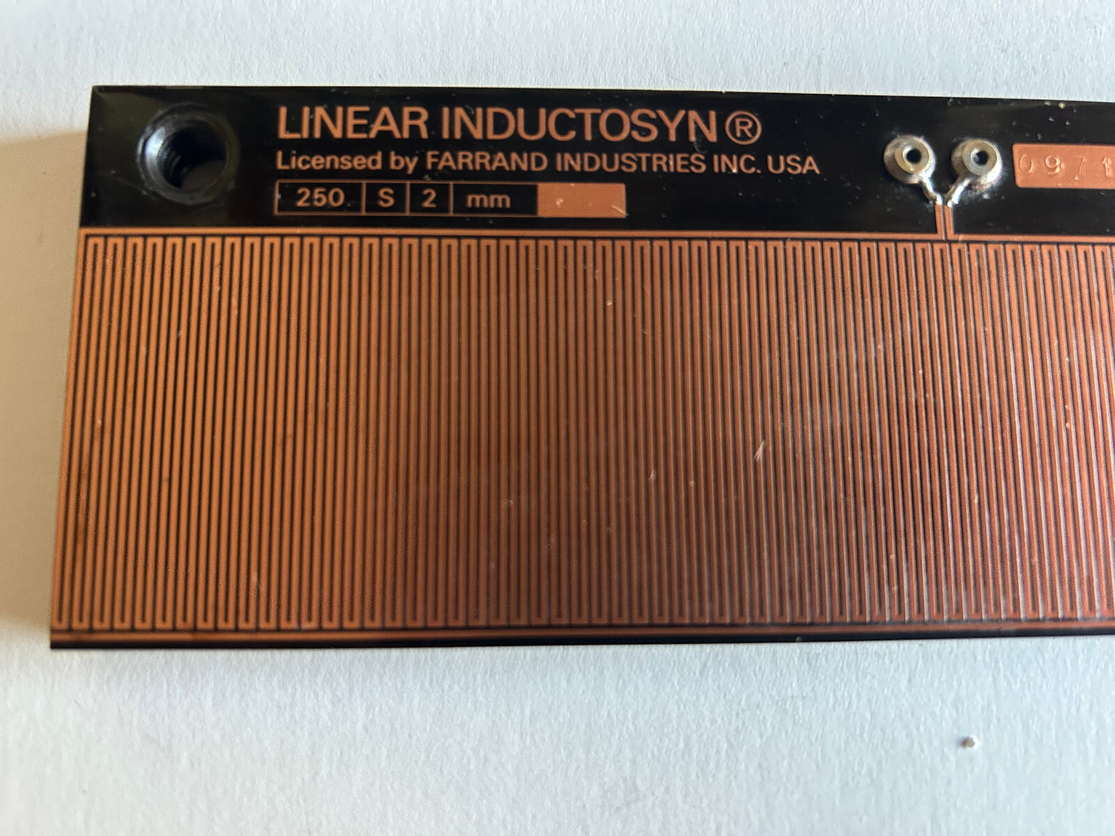 HEIDENHAIN Inductosyn Maßstab Länge 250 mm S2mm | eBay.de