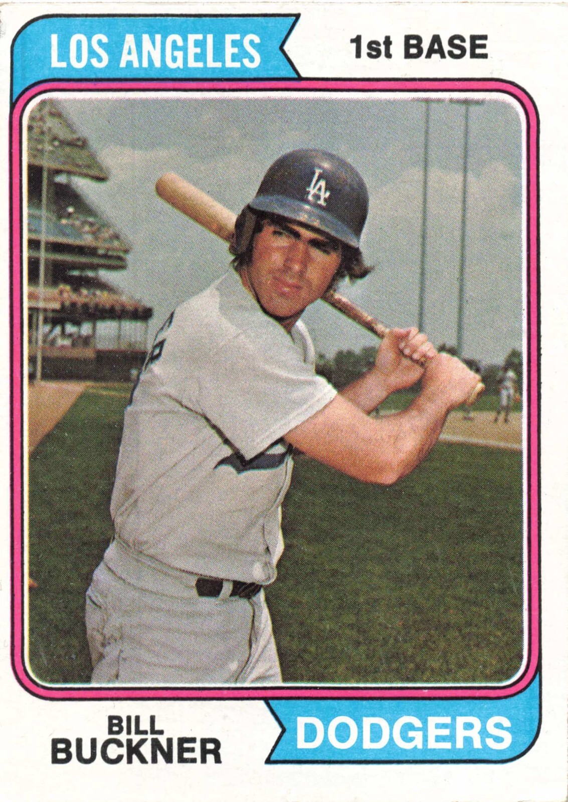 Bill Buckner Los Angeles Dodgers 1974 Topps Baseball Card #505 | eBay