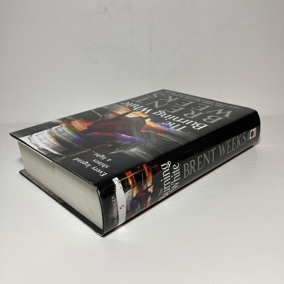 *SIGNED - The Burning White (Lightbringer Series, Book 5) by Brent ...
