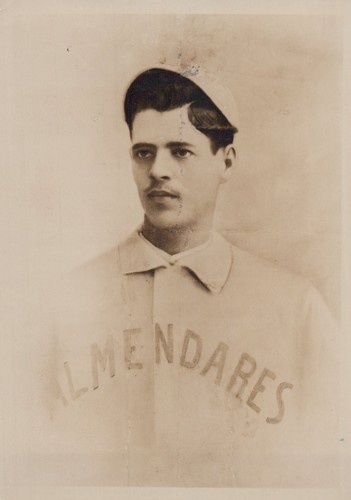 ALMENDARES ALFREDO PAJARO CABRERA CUBAN NEGRO LEAGUE BASEBALL 20s ORIG ...