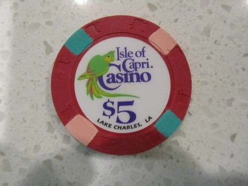 $5 Isle of Capri Casino Lake Charles LA w Green Bird + FREE Las Vegas ...