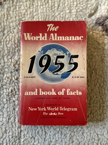 The World Almanac and book of facts 1955 | eBay