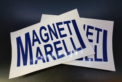 Magneti Marelli Sticker Race & Rally Car Stickers. 145 mm x 90 mm | eBay UK