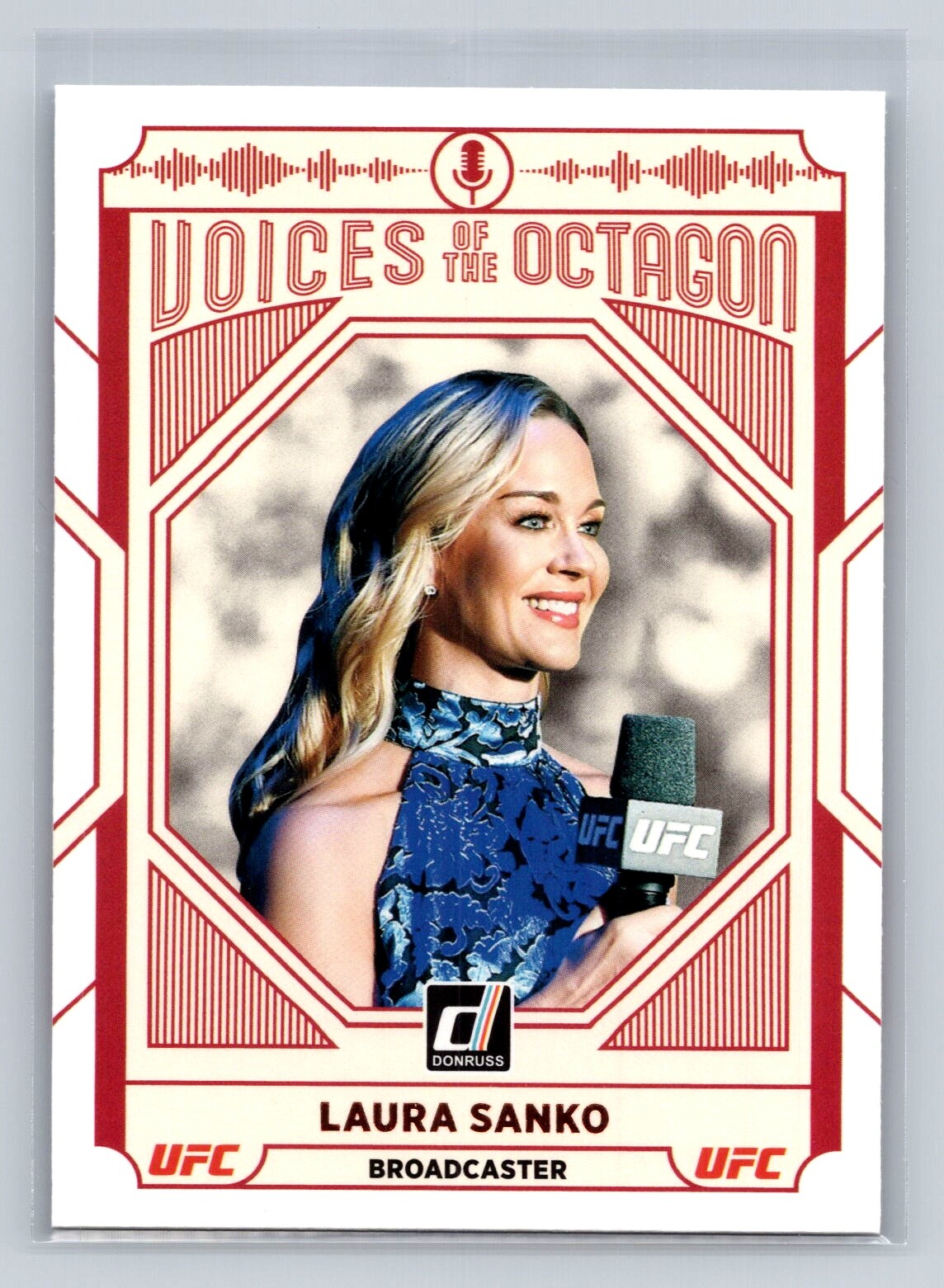 Laura Sanko 2022 Panini Donruss UFC Voices of the Octagon #224 Base UFC ...