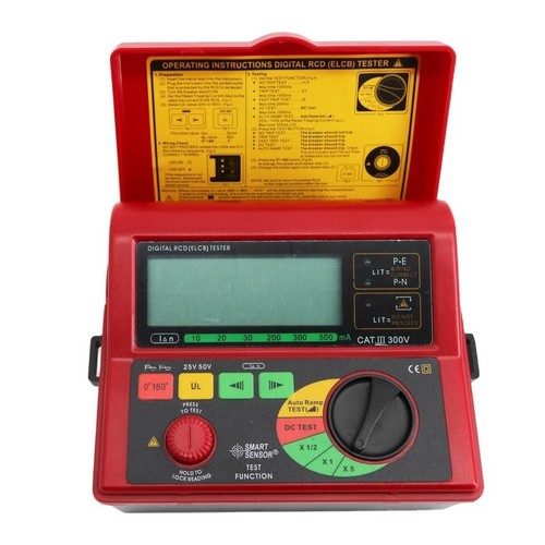 Digital RCD (ELCB) Tester Leakage Switch Detector Tester Leakage ...