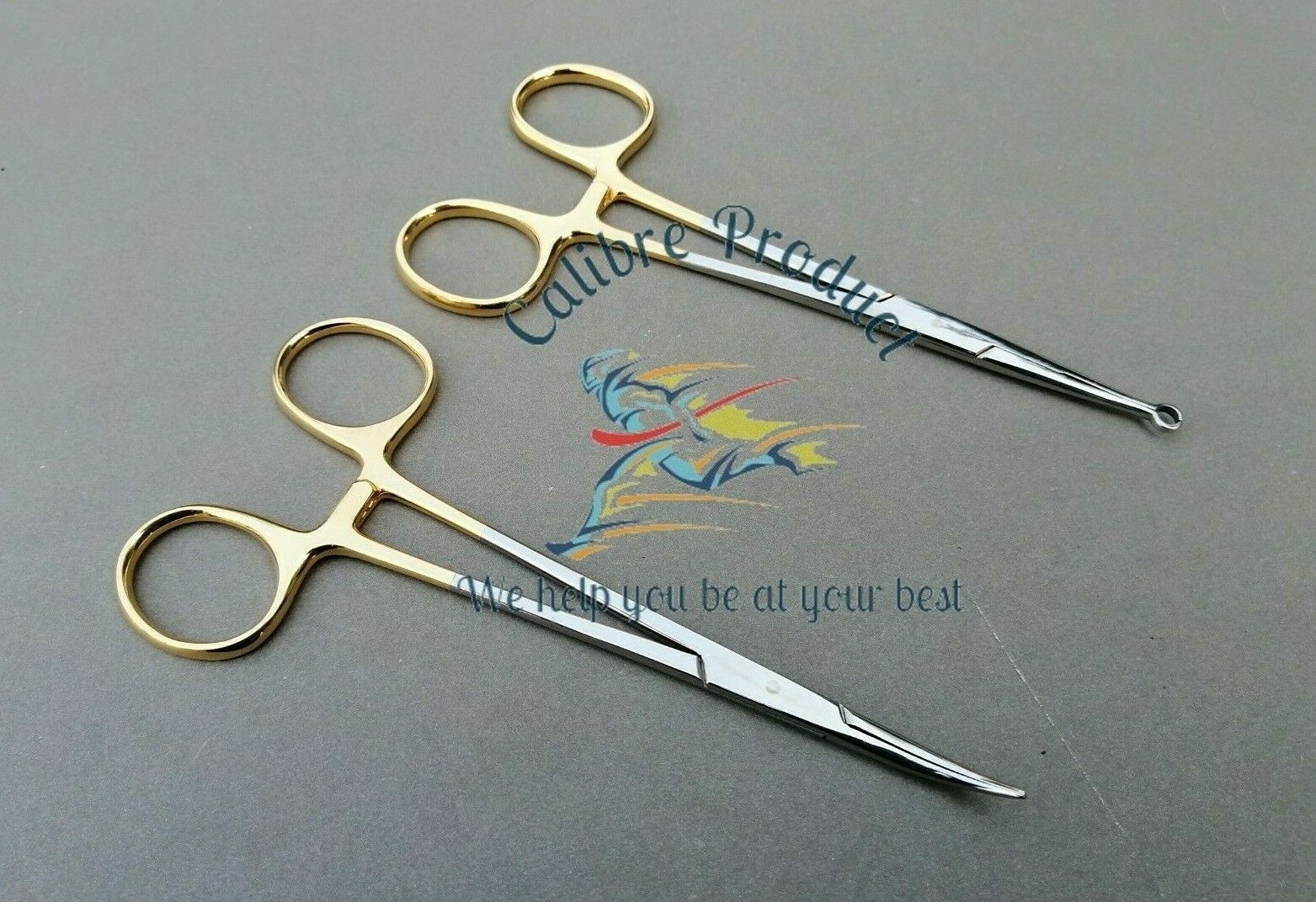 Set of 2 No Scalpel Vasectomy Fixation Clamp & Forceps Urology ...