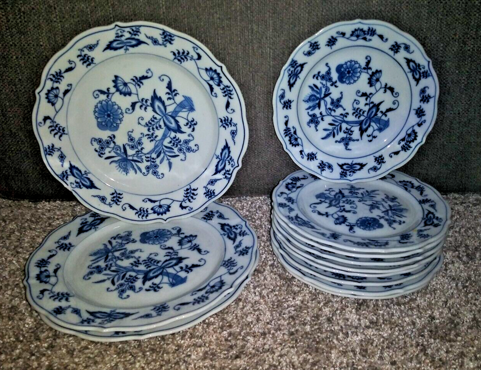 Vintage Blue Danube China 54 Pieces Set Dinnerware Mint Condition | eBay