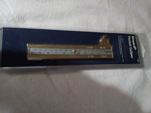 Empire Brass Pocket Caliper - 3in. Jaw Size 46609027833| eBay