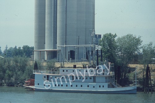 Photo Slide Old Excursion Boat, Sacramento, CA 1984 | eBay