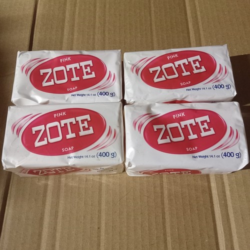Pack Of 4* Pink Zote Soap* Laundry Detergent Bar Soap* 14.1oz Ea ...