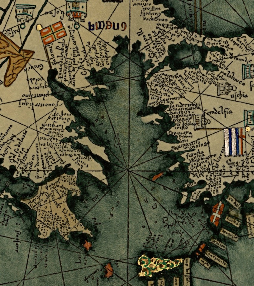 Mapamundi Abraham Cresques Catalan Atlas World Wall Map 1375 Poster ...