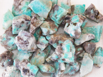 1 lb Amazonite Rough Tumbling Rock from Madagascar | eBay