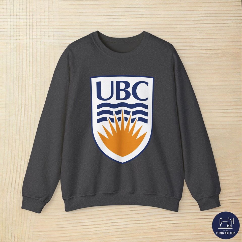 UBC The University of Britihs Columbia Emblem Logo Unisex Sweatshirt | eBay