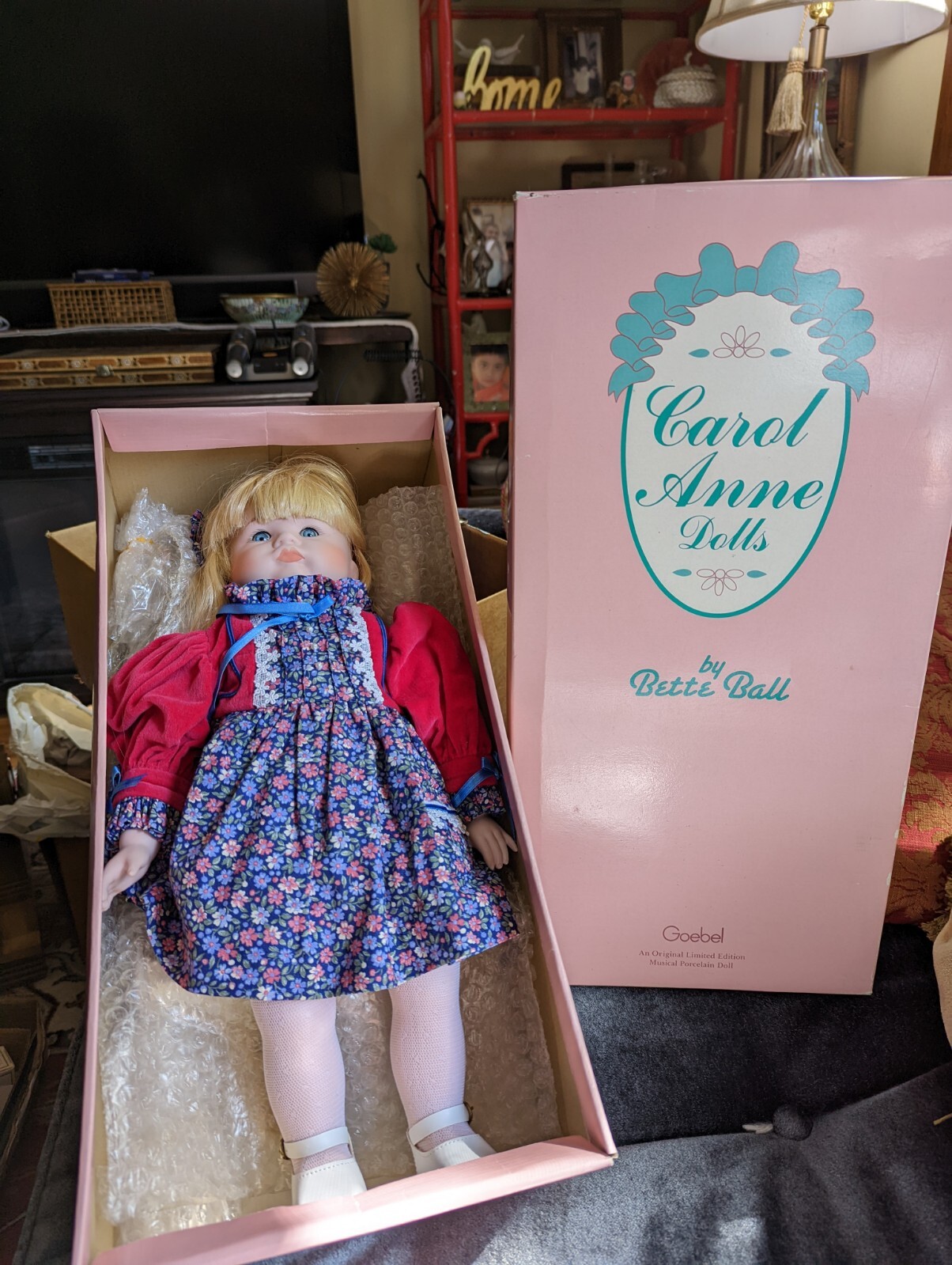 Goebel Carol Anne Dolls 420/1000 Daisy By Bette Ball Porcelain Doll ...