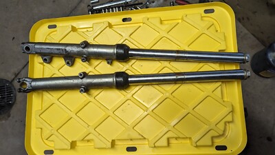 1976 Yamaha RD 400 RD350 RD250 Front Forks Suspension STRAIGHT Left ...