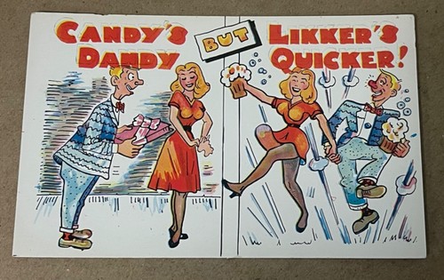 50 New 1970s VINTAGE Comic Postcards Humor Risque Cartoon Womanizing ...