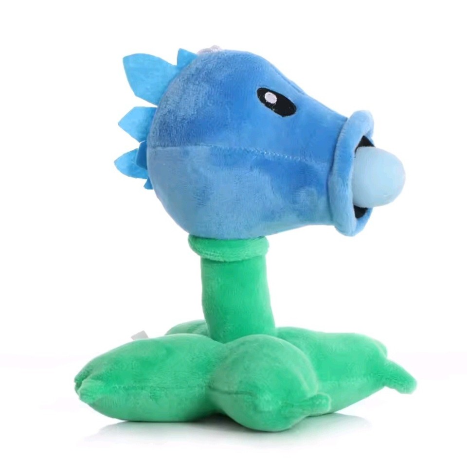 Plants vs Zombies Snow Pea Plush Toy 10'' Soft Stuffed Doll Game ...