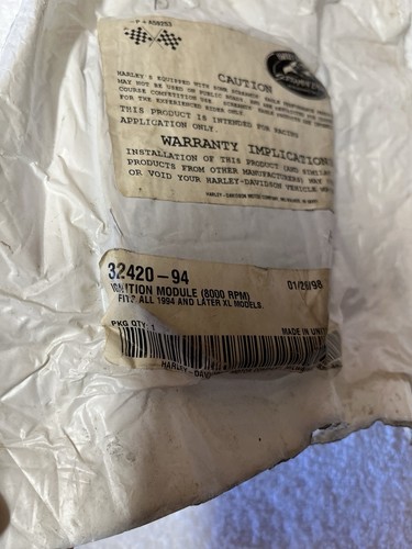 Harley Davidson OEM 94-up Sportster XL SE Ignition Module 8000 RPM ...