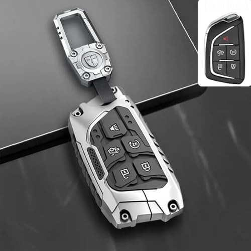 Heavy Metal Key Fob Cover Case Protector for Cadillac For Cadilac B ...