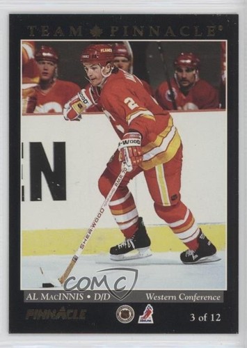 1993-94 Pinnacle Team Pinnacle Canadian Al MacInnis Scott Stevens #3 ...