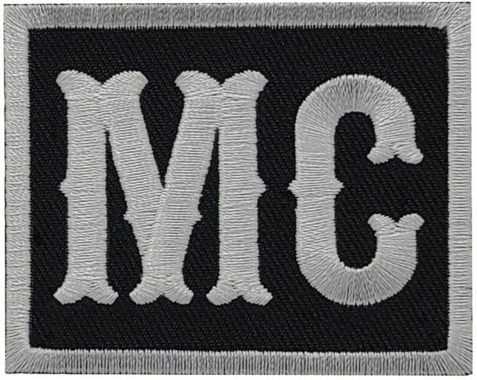 MC Motorcycle Club Embroidered Patch |2pc iron on or Sew on 2.5"x2" | eBay