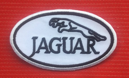 Classic British sports car Jaguar E-Type F jag logo badge iron sew on ...