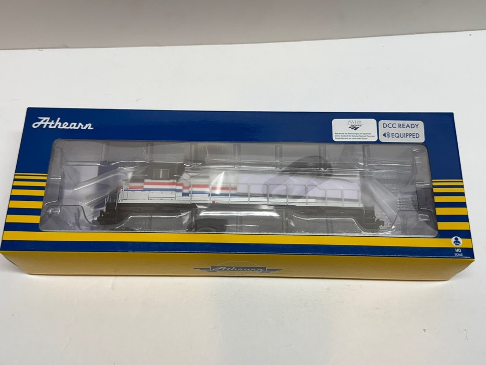 Ho Scale Athearn Amtrak GP40-2 #661 Passenger Commuter Locomotive ...