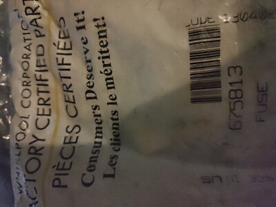 675813/3376359 Dishwasher Control Fuse Kit Whirlpool/Maytag/Kenmore ...