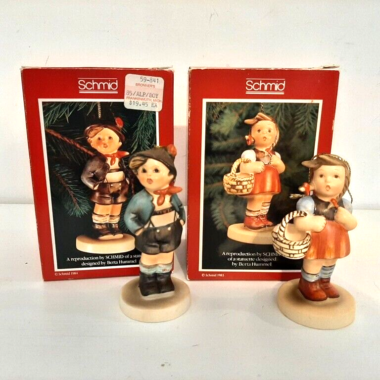Vintage Schmid Berta Hummel Ornaments Figurines, Set of 2 2nd & 3rd ...