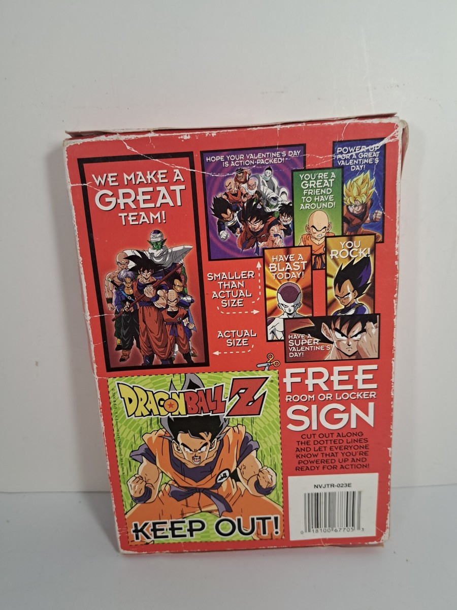 Dragon Ball Z Valentine Cards